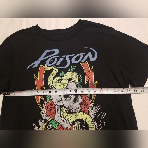 Poison | Shirts | Vintage Retro 8s Rock Band Poison Tshirt | Poshmark